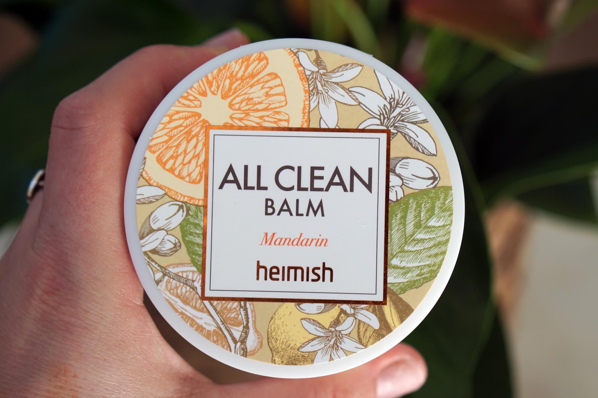 Love it! | Heimish All Clean Balm Mandarin review - Zijtikt.nl | Beauty ...